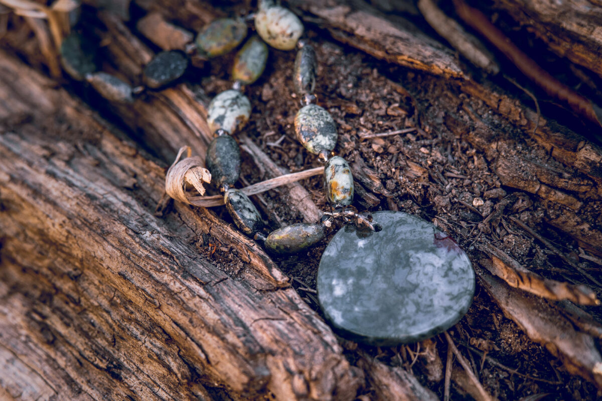“Slippery Moss” Necklace – Bound By Nature